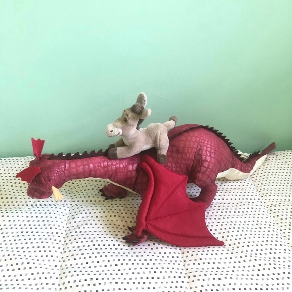 Dreamworks | Toys | Rare Universal Studios Shrek 4d 23 Donkey Riding ...